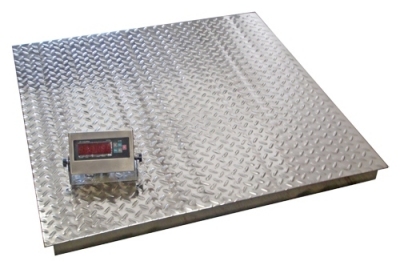 Veritas Stainlless Steel Floor Scale, Stainless Steel Floor Scale, 4x4 ...